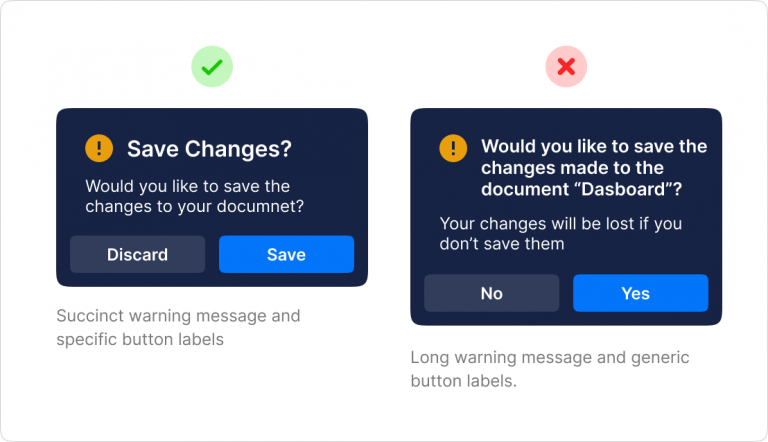 How to write better microcopy? - UI/UX Design - Product and Branding Agency
