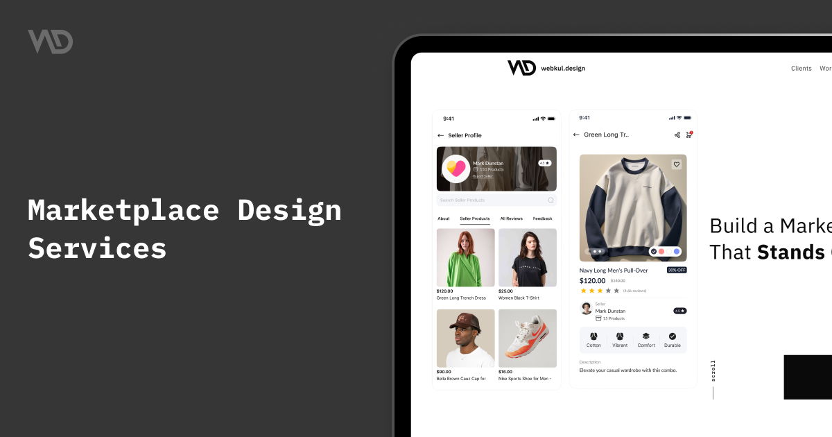 Marketplace Design Services - Webkul Design